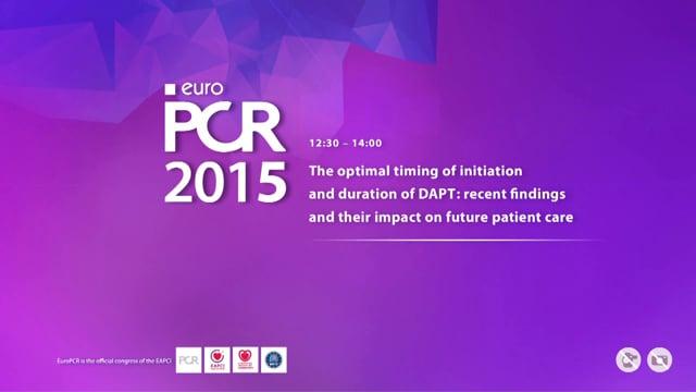 The Optimal Timing Of Initiation And Duration Of Dapt Recent Findings